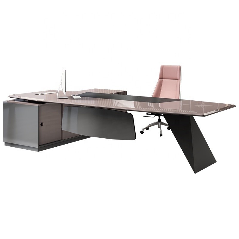 Upgrade Your Office Space L-shaped Executive Desk Mail Packing N for ...