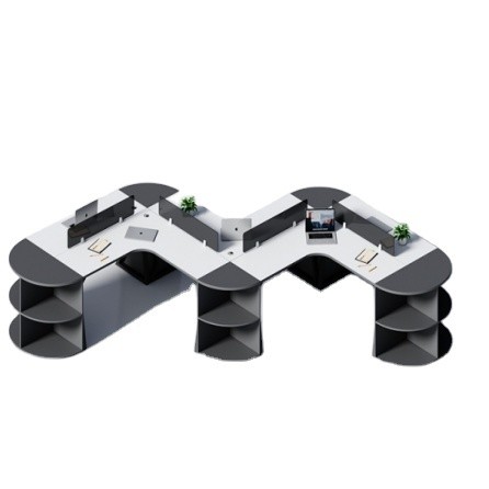 Modern Commercial Office Furniture Customizable Modular Cubicle ...