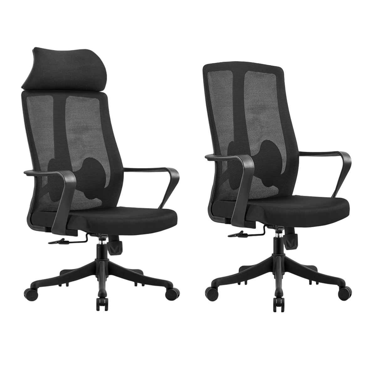 Mesh Luxury Office Chair Contemporary Design With Full Mesh And Nylon ...